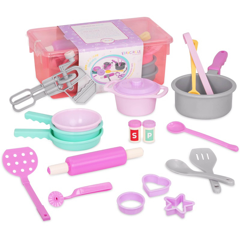 Battat- Play Circle- Cooking & Baking Kit – Kitchen Toys – Chef Tools ...