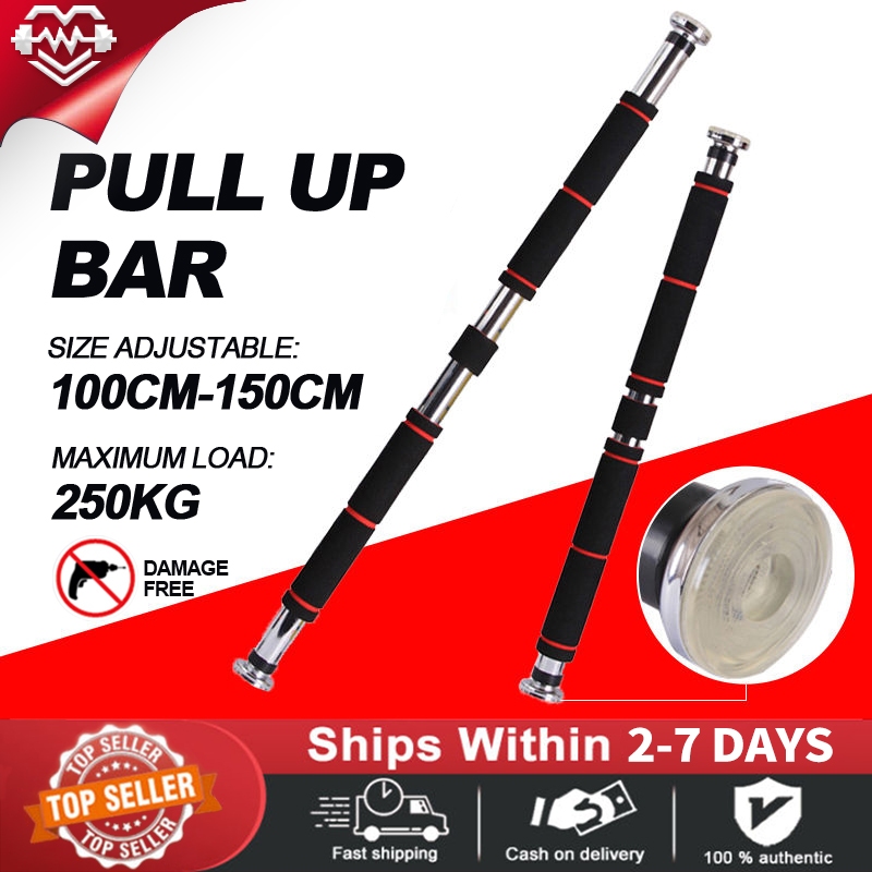 【Max Support 250KG】Household Door Pull Rod Adjustable 100-150CM ...