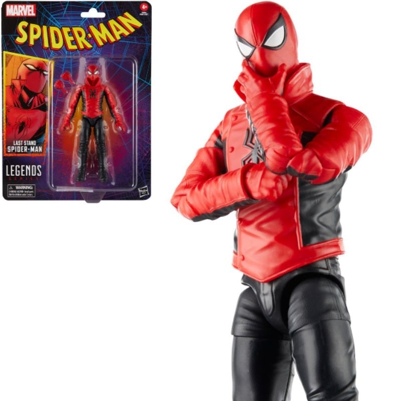 Last Stand Spider-Man Marvel Legends Comic Retro 6" Action Figure ...