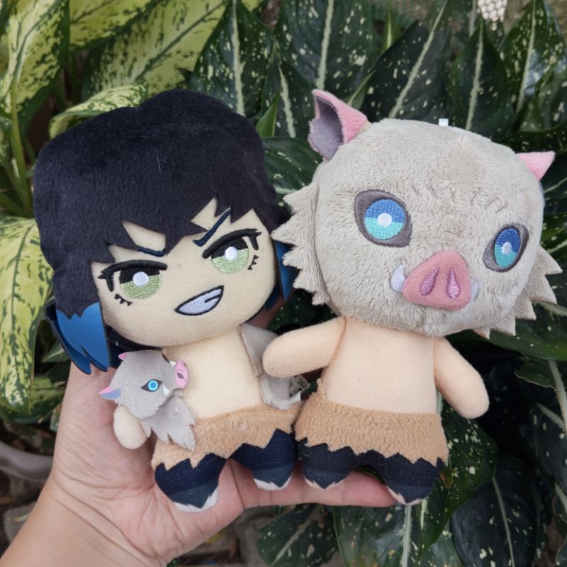 DEMON SLAYER Inosuke Mini Plush SET | Shopee Philippines