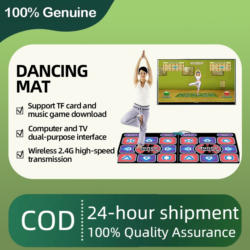 Double/Single Dancing Mat Wireless TV Dancing Pads with 2 Remote ...