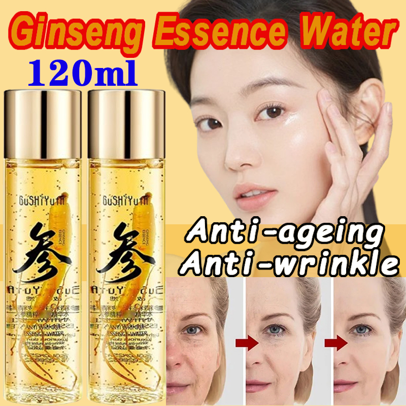 Ginseng Essence Water Anti-ageing Anti-wrinkle Toner Whitening Face Oil ...