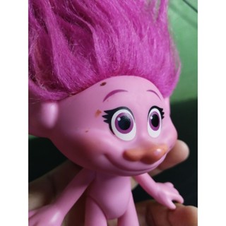 2015 8" Hasbro DWA LLC C-015G Poppy Pink Troll Doll - Pink Hair ...