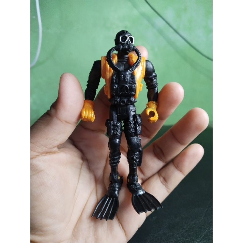 Chap Mei Scuba Diver Frogman 4" Action Figure Animal Planet | Shopee ...