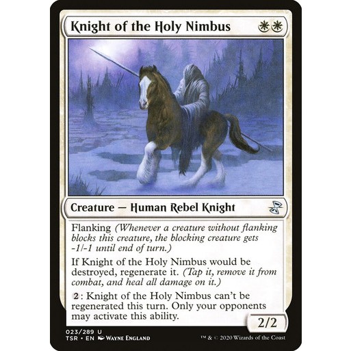 Knight of the Holy Nimbus (Time Spiral Remastered - MTG CARD GAME ...