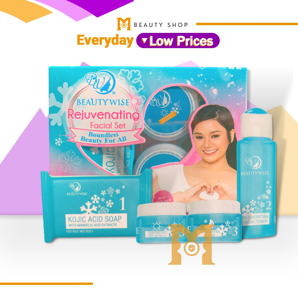 Authentic Beauty Wise Rejuvenating Facial Set | Moisturizer | Whitening ...