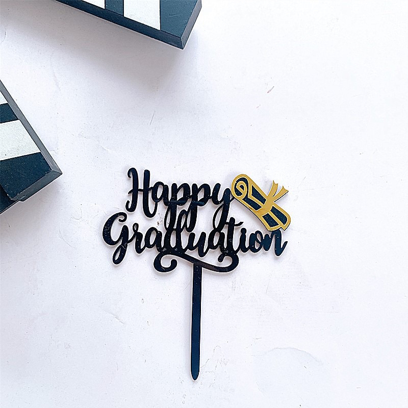 Happy Graduation Topper Graduation Topper Congratulation Topper Acrylic ...