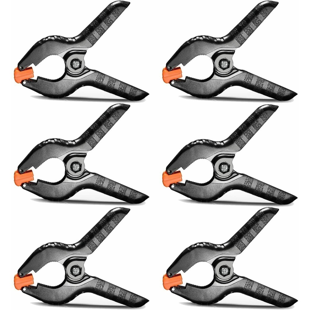 6PCS 4inch Backdrop Clamp Clip Background Klip Spring Clamp Studio ...