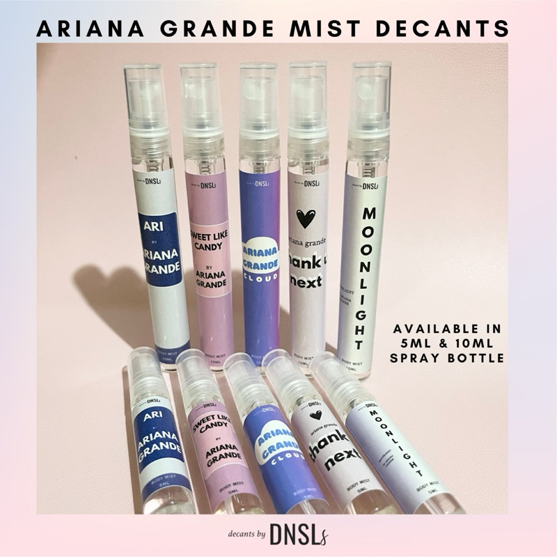 Ariana Grande Body Mist Decants 5ML | 10ML | Perfume Decants Refill ...