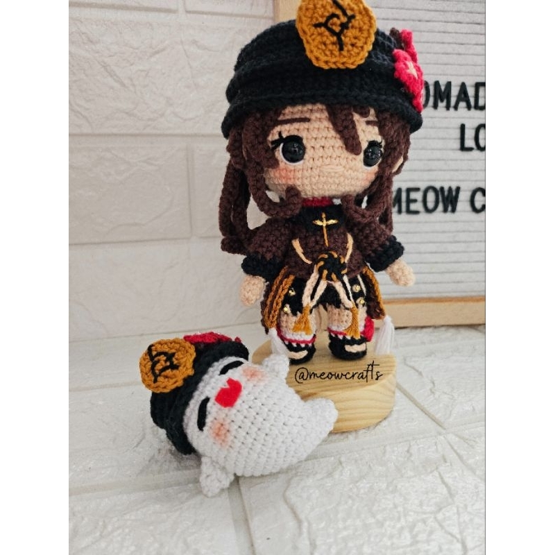 Genshin Impact Amigurumi Hu Tao Crochet | Shopee Philippines