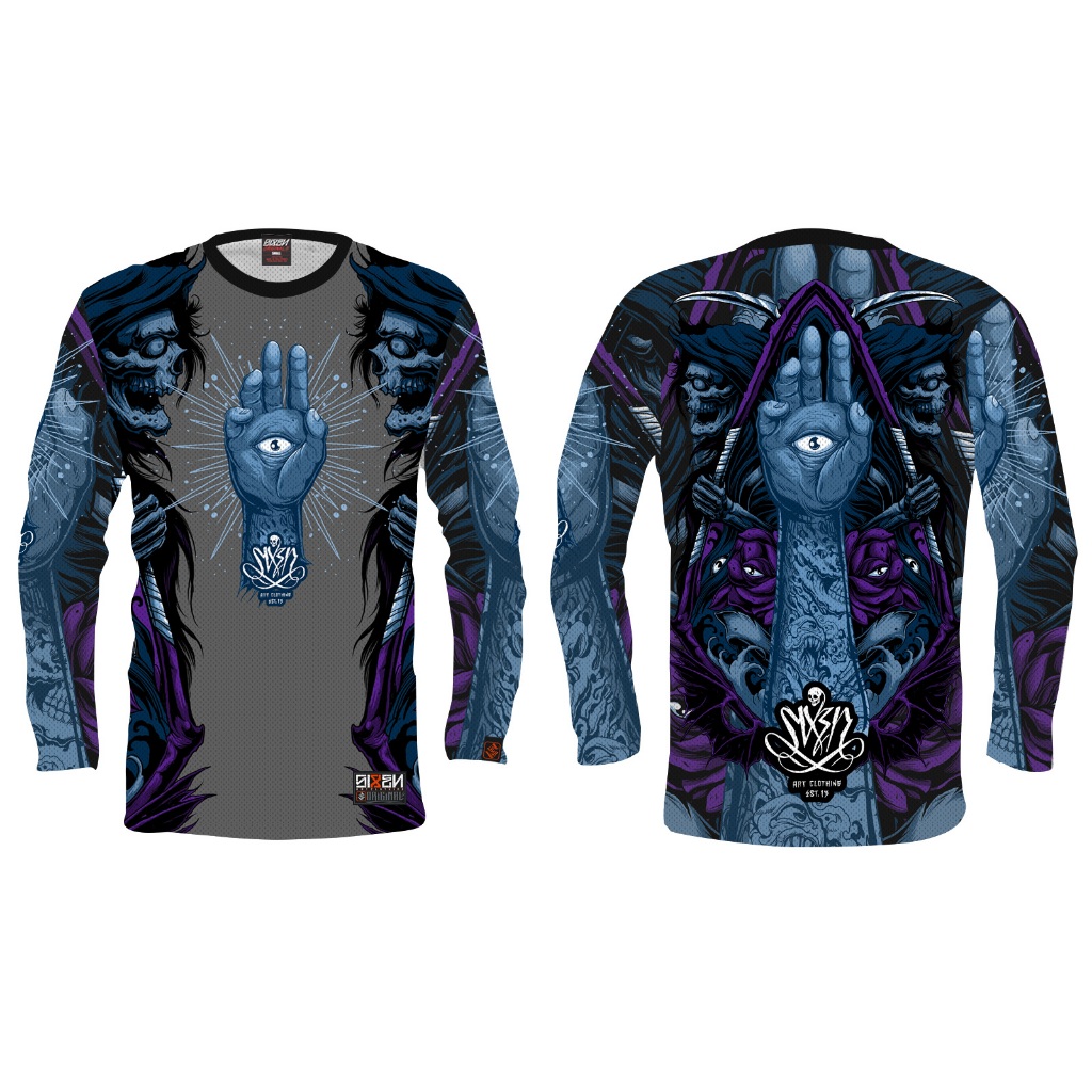 SIXEN RIDINGJERSEY - HAND OF GOD | Shopee Philippines