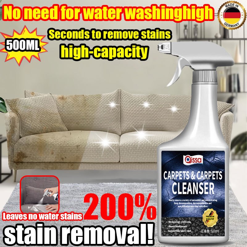 2024new couch stain remover 500ml sofa cleaner spray no wash carpet clothes | Shopee Philippines