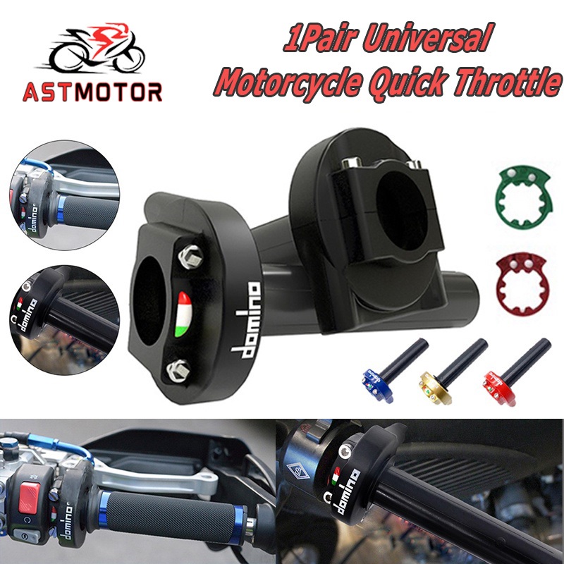 1PCS Universal Motorcycle Quick Throttle CNC Thro-ttle Handle ...