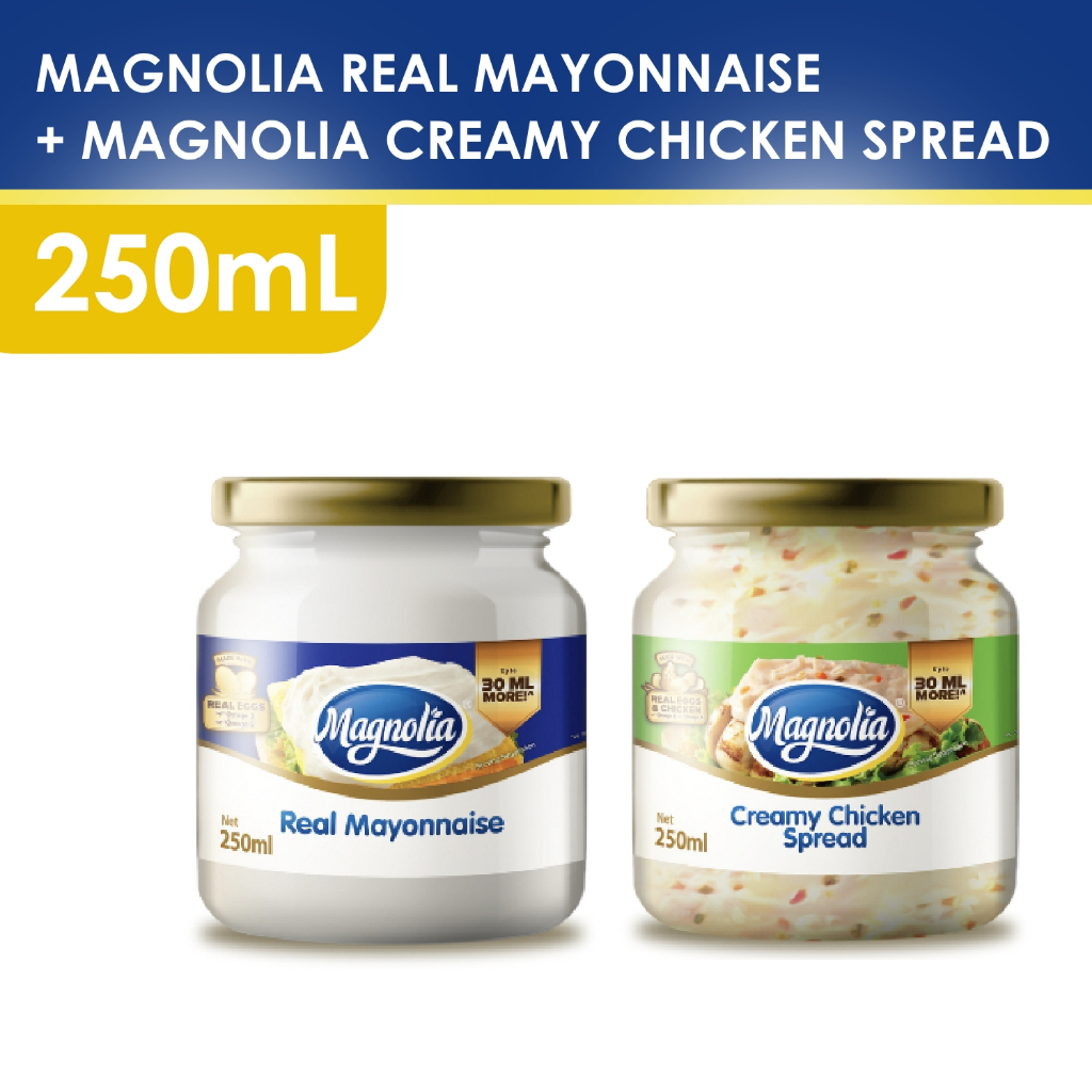 Magnolia Chicken Spread (250ml) + Magnolia Real Mayonnaise (250ml ...