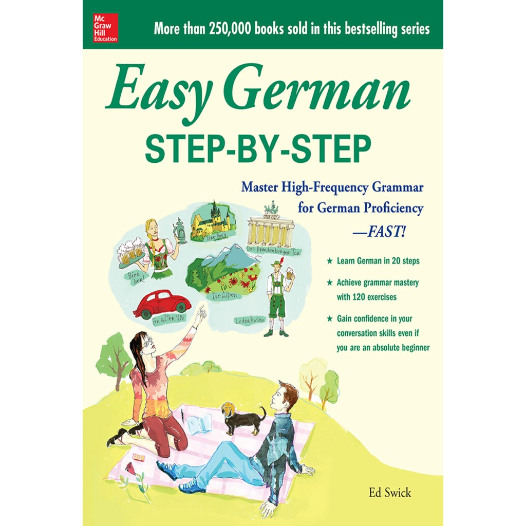 Easy German Step by Step | 402 Pages | Softbind | Booklet Size | Shopee ...