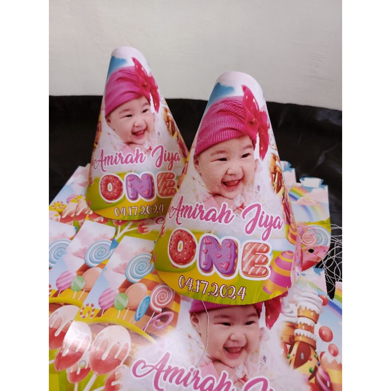 CANDY LAND PARTY HATS FOR KIDS PARTY | Shopee Philippines