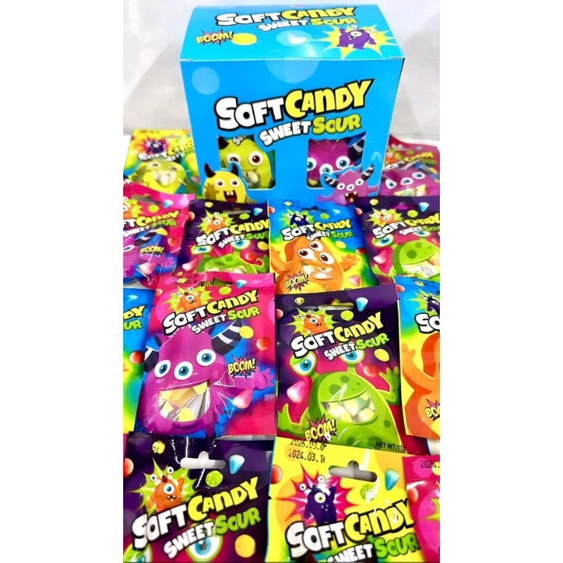 Sweet and Sour Soft Candy !!! 30pcs/Box | Shopee Philippines