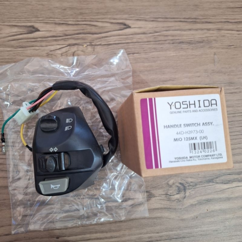 HANDLE SWITCH MIO i125 LH&RH (YOSHIDA JAPAN) | Shopee Philippines