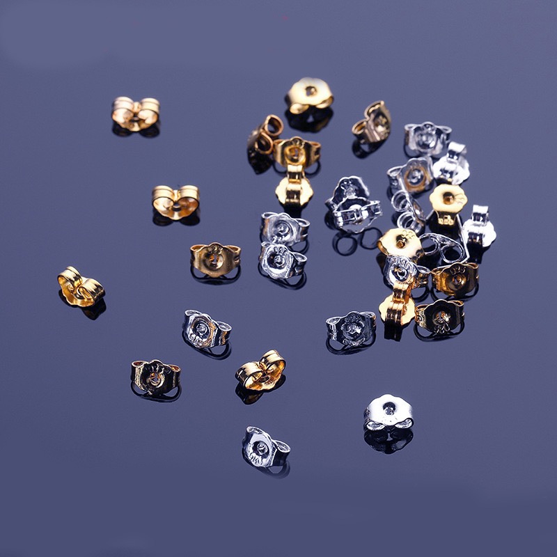 GIVA Silver/Gold/Silicone Hypoallergenic Earring Backs Replacements for ...