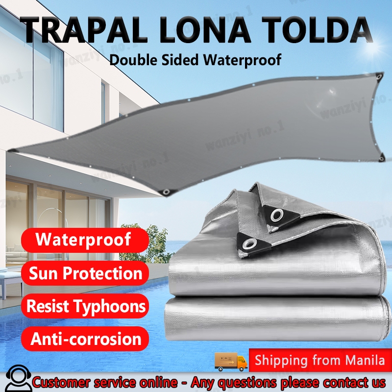 TRAPAL TOLDA TARPAULIN TARP Anti-UV Waterproof Makapal Sun Block ...