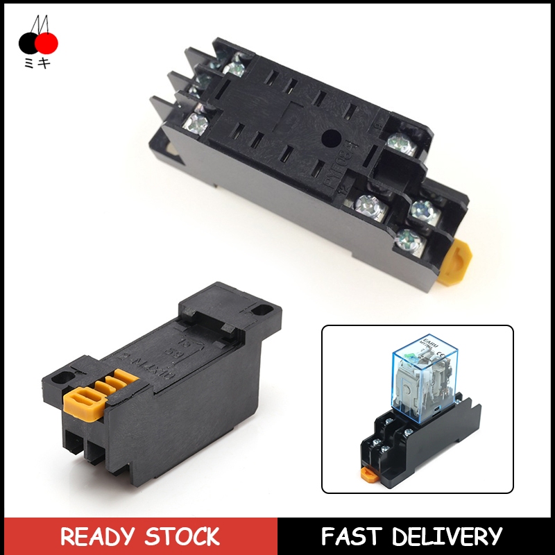 Relay Base PYF08A Base Mini relay 8Pin For Small Intermediate Relay ...