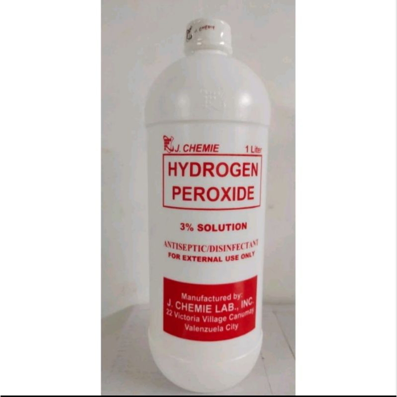 Hydrogen Peroxide 1000ml 3% 1liter | Shopee Philippines