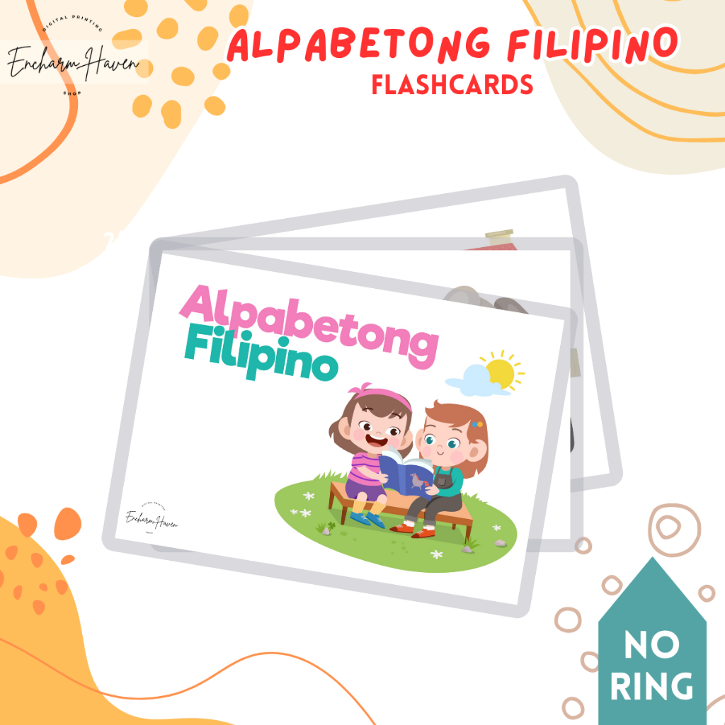 'ALPABETONG FILIPINO' Fully Laminated Educational Flashcards [21 pcs ...