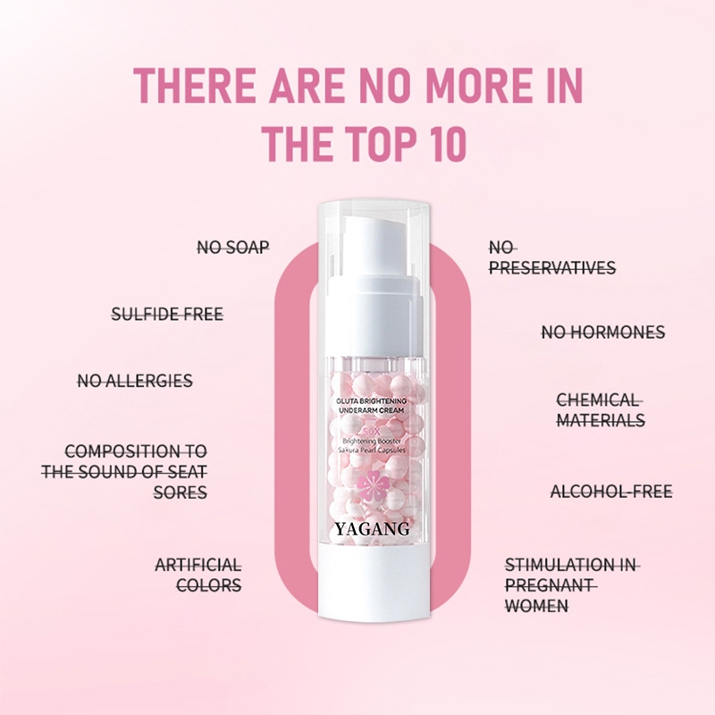 Sakura Underarm Whitening Cream With Glutathione Private Parts Inguinal ...