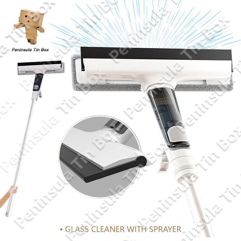 2-in-1 Window Cleaner Kit Glass Cleaner for Window with Sprayer Window ...