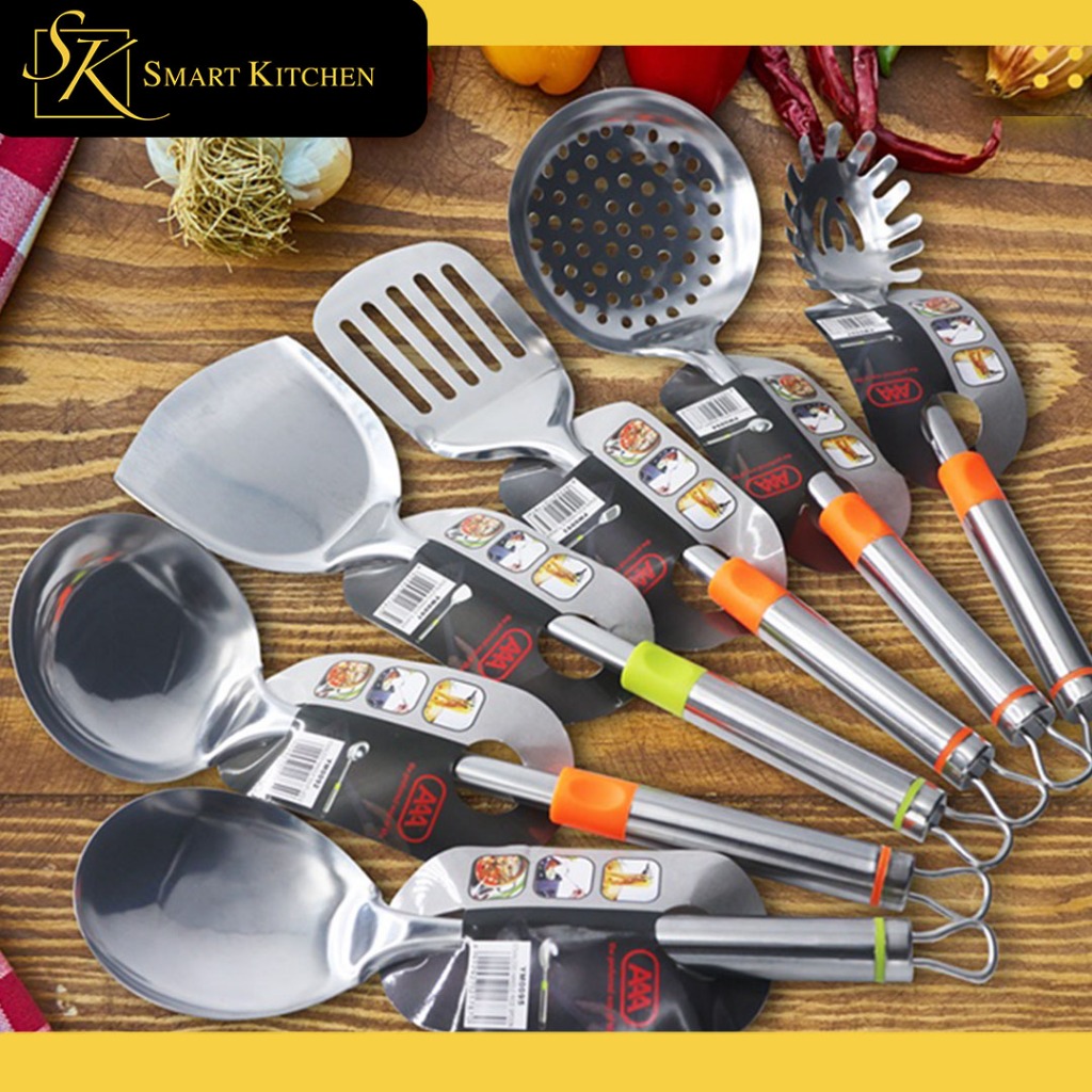 STAINLESS COOKING UTENSILS / COOKING TOOLS Syanse / Sandok / Spatula ...