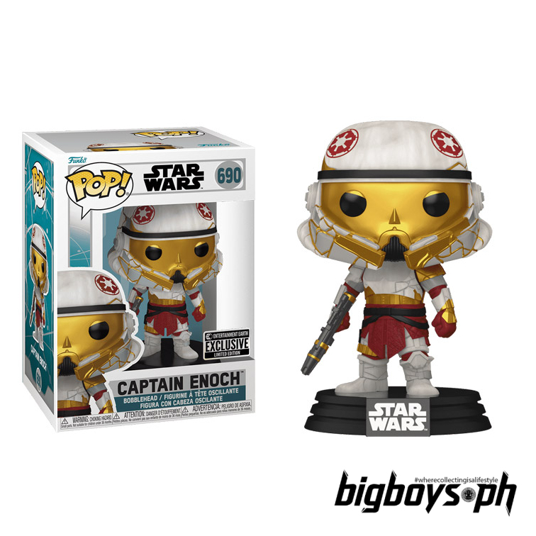 Funko Star Wars Ahsoka Captain Enoch Entertainment Earth Exclusive Pop ...
