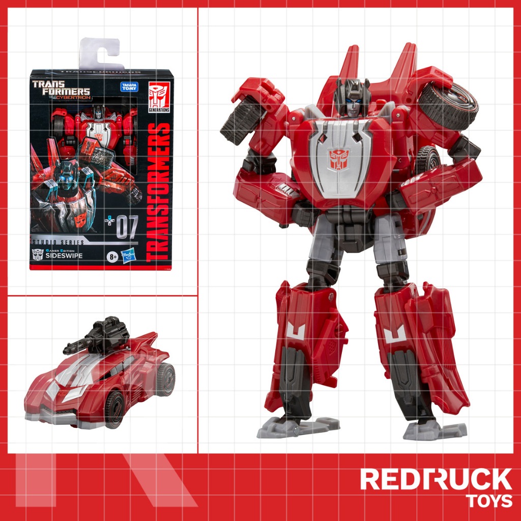 (In Stock) Transformers Studio Series Deluxe 07 Gamer Edition Sideswipe ...
