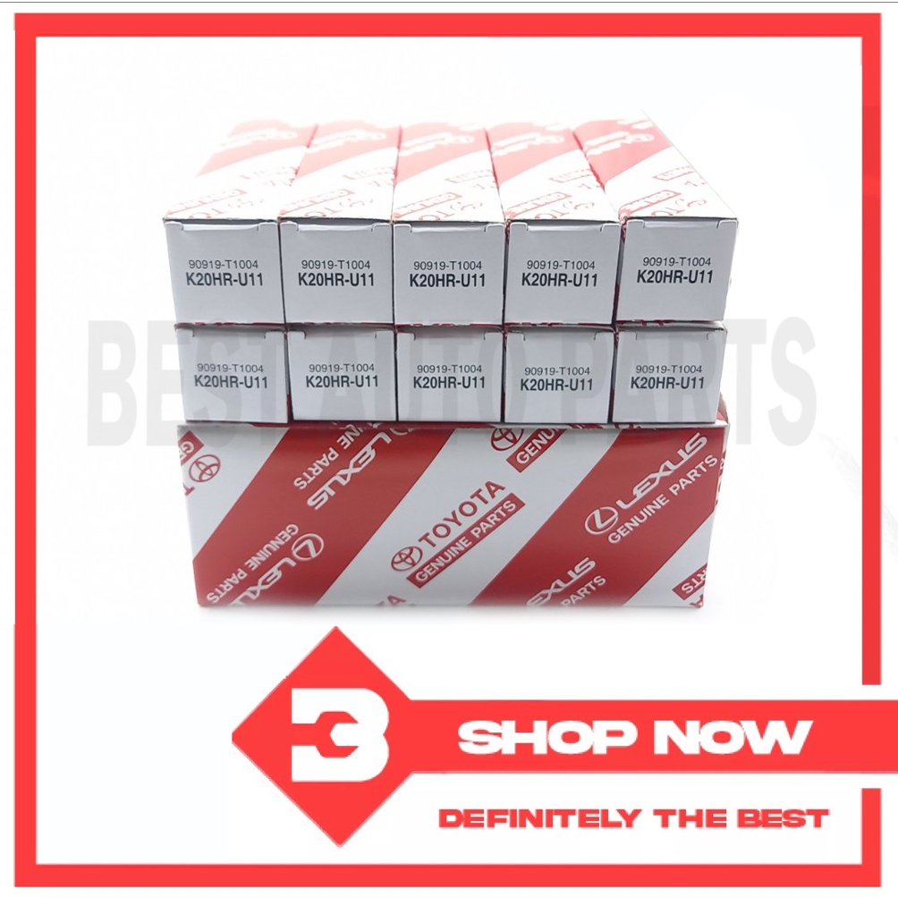 Genuine Spark Plug for Toyota Innova K20HR-U11 / Fortuner 1TR, 2TR ...