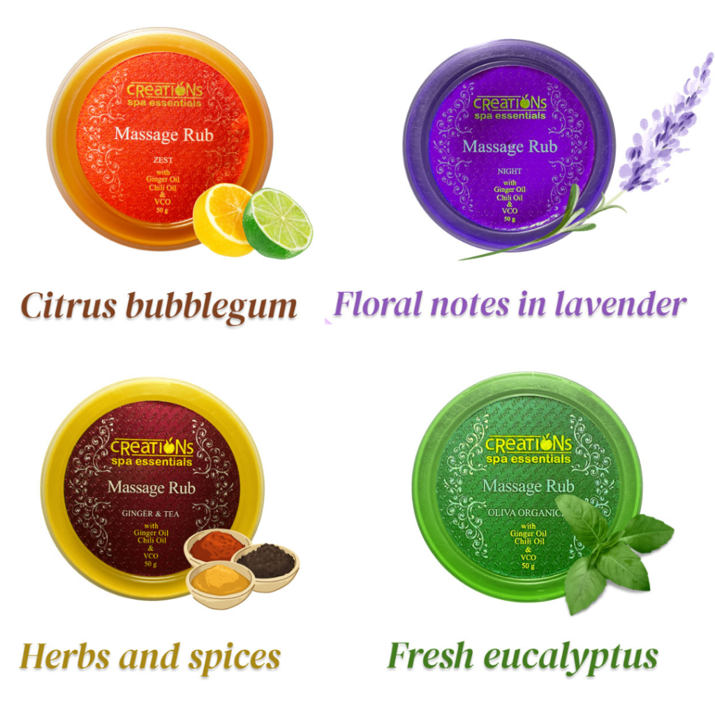 CREATION Massage Rub Spa Essentials 50g | Shopee Philippines