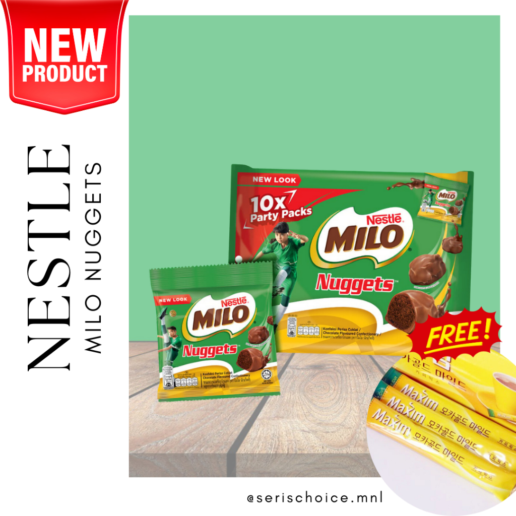 NESTLE Milo Nuggets Bite-Size Snack | sold per pack (15g) **with ...