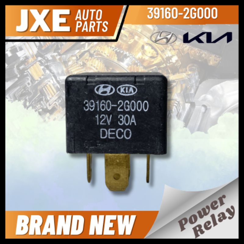 Power Relay 5 PINS 12V 30A for Hyundai & Kia (39160-2G000) DECO ...