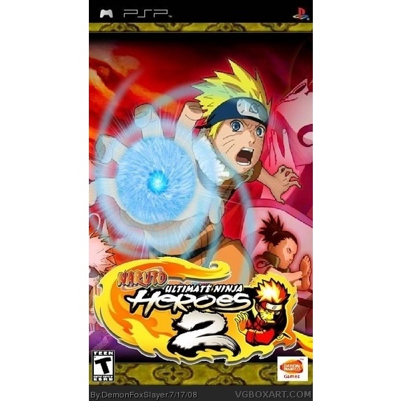 Naruto: Ultimate Ninja Heroes 2 - The Phantom Fortress - (Emulated for ...