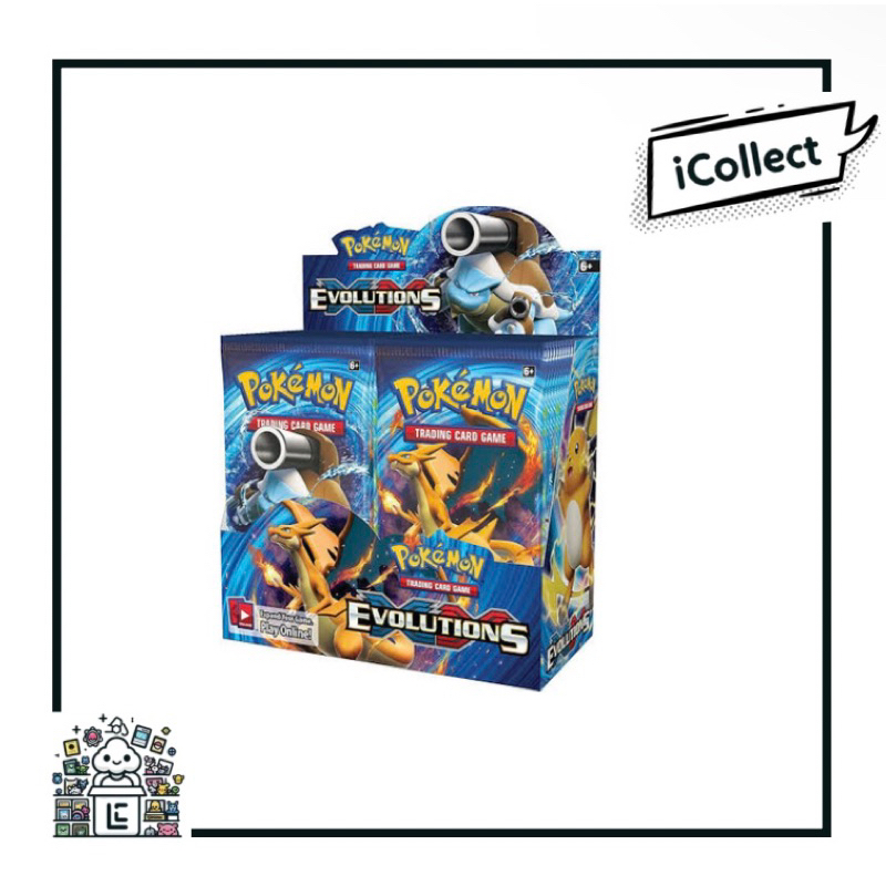 Pokemon TCG: XY Evolutions Booster Box | Shopee Philippines