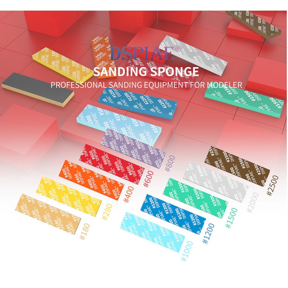 DSPIAE Sanding Sponge 3mm ( sell per pcs ) | Shopee Philippines