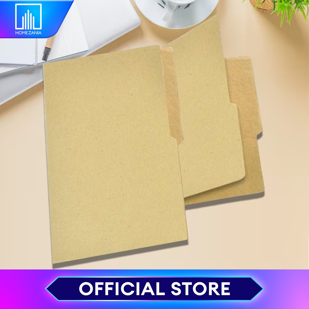Home Zania Brown Folder Short and Long Thick Durable for Office and ...