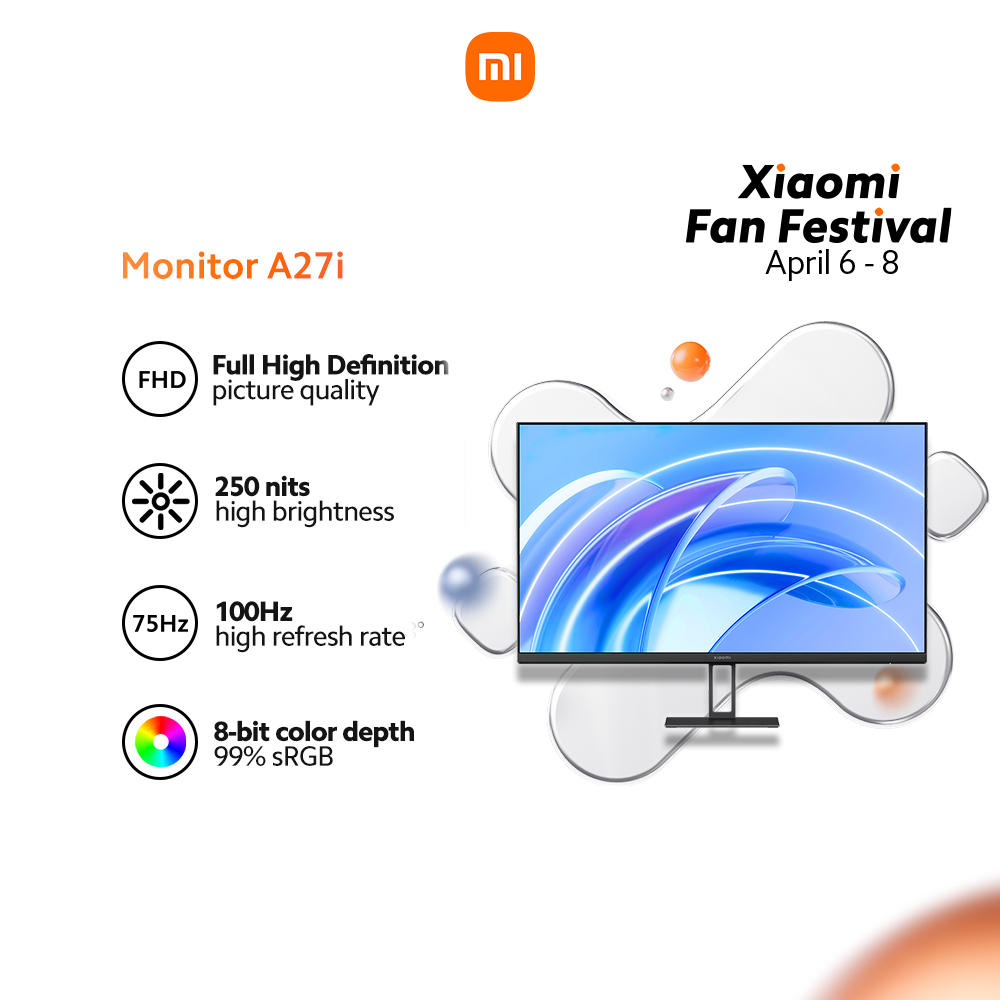 Xiaomi Monitor A27i IPS 27 inch | Shopee Philippines