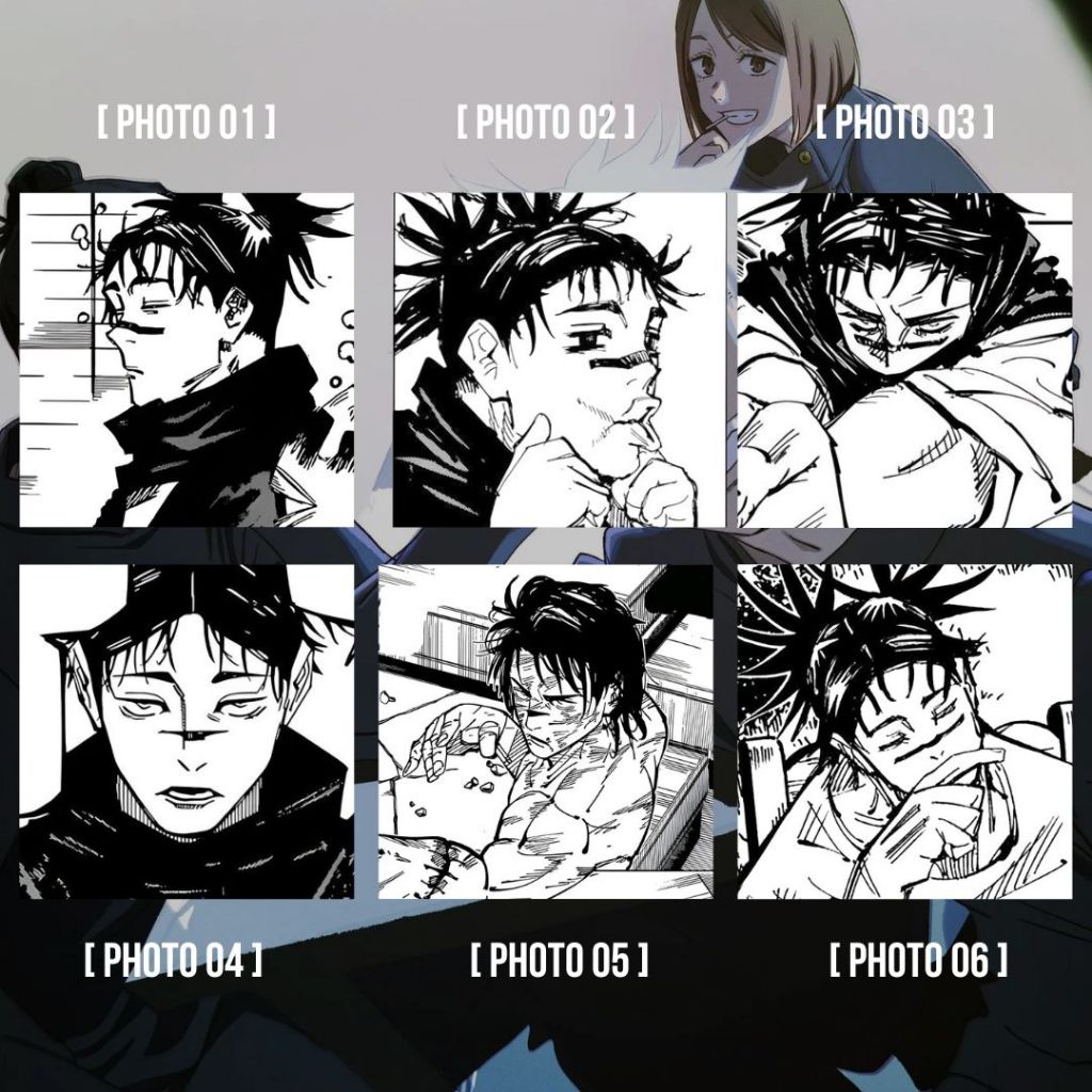 Jujutsu Kaisen Satoru, Suguru, Nanami, Choso, and Toji Anime Heart ...