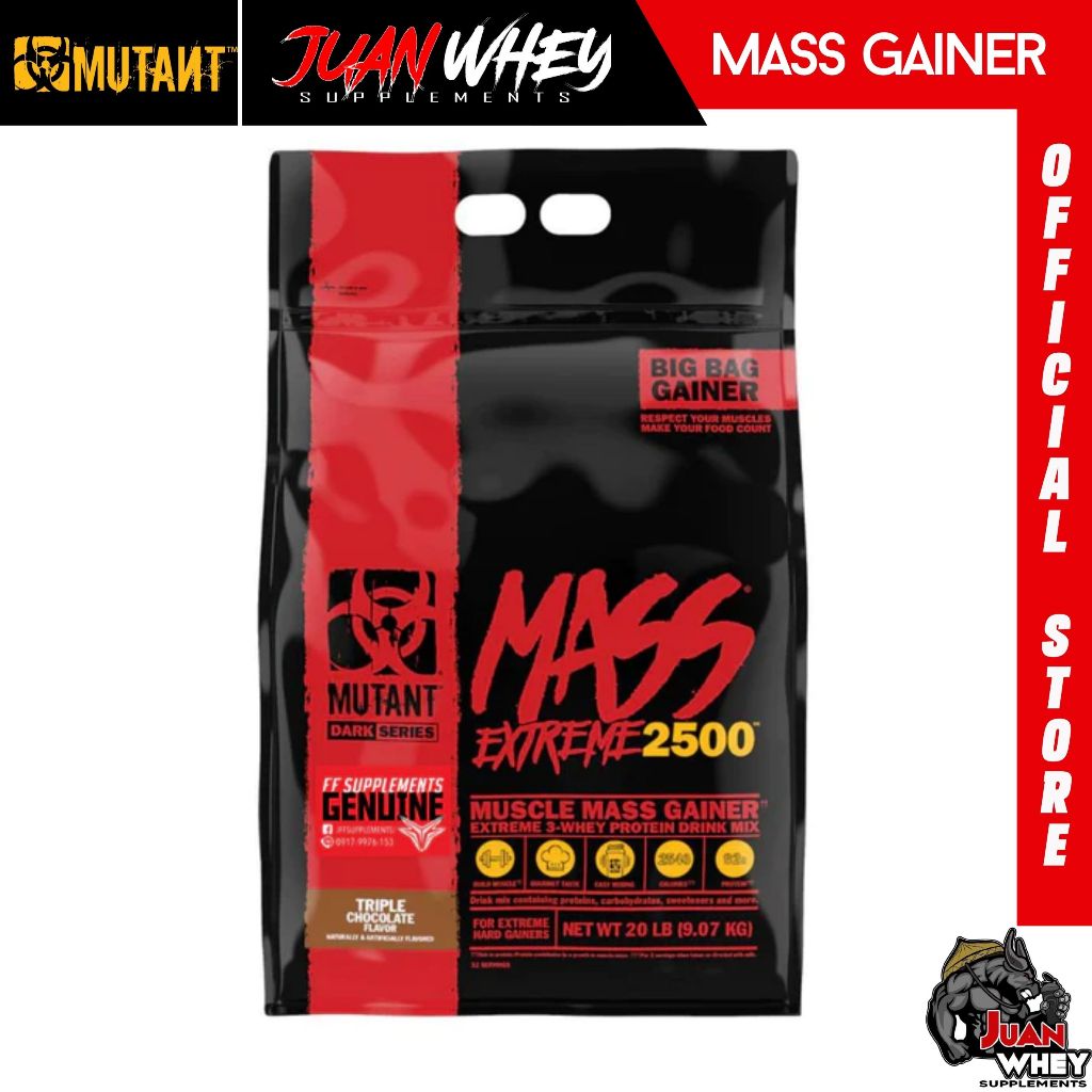 Mutant Mass Extreme 2500 20LBS | Shopee Philippines