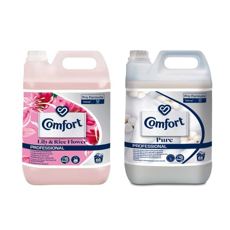 Comfort Pure Lily & Rice Flower Fabric Conditioner 5L | Shopee Philippines