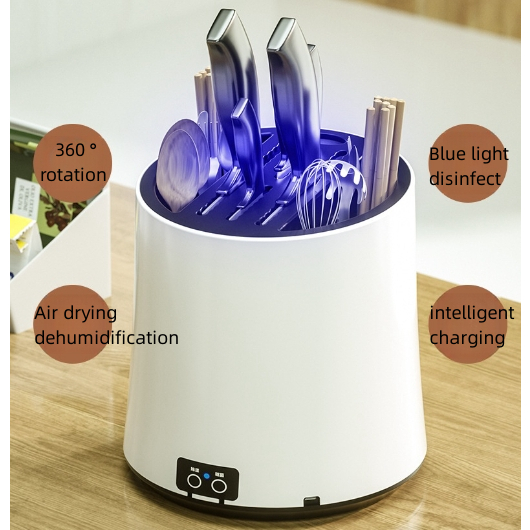 Rotating Sterilizing Knife Holder Intelligent Multi-functional Kitchen ...