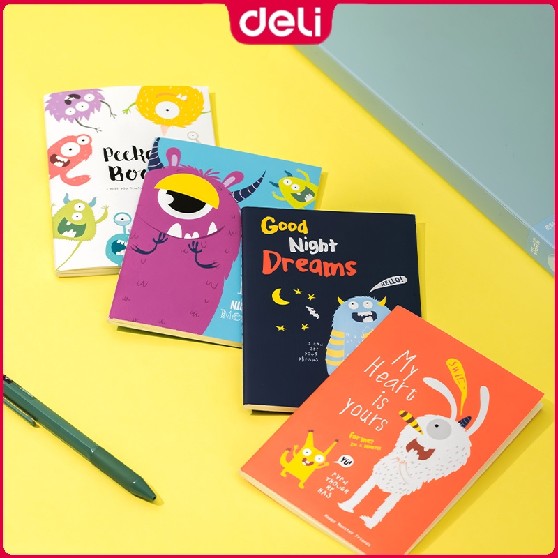 Deli A6 Notebook Line Notebooks 40Sheets 70Pages FA640-07 | Shopee ...