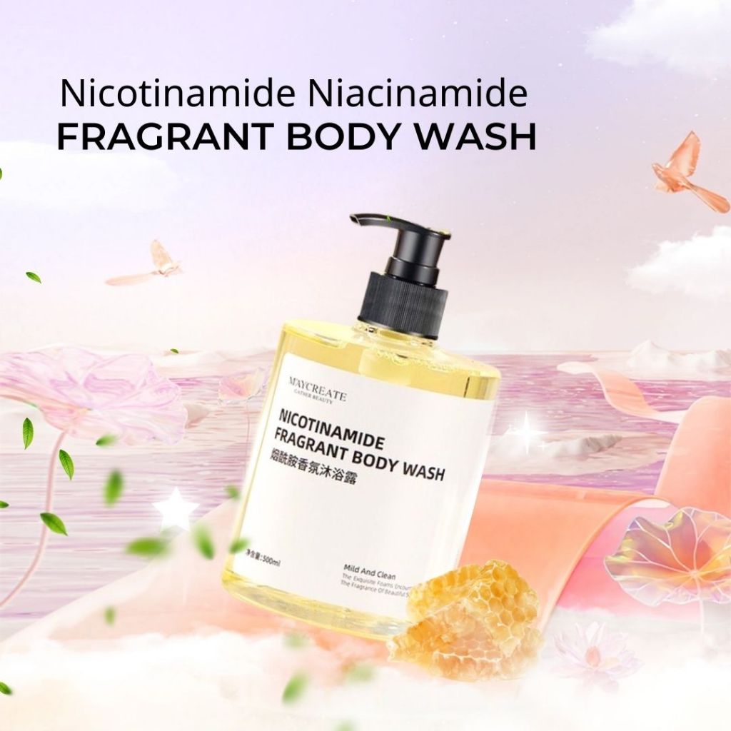 Niacinamide brightening solution Body Wash shower gel - Body care whitening for skin Lavana ...