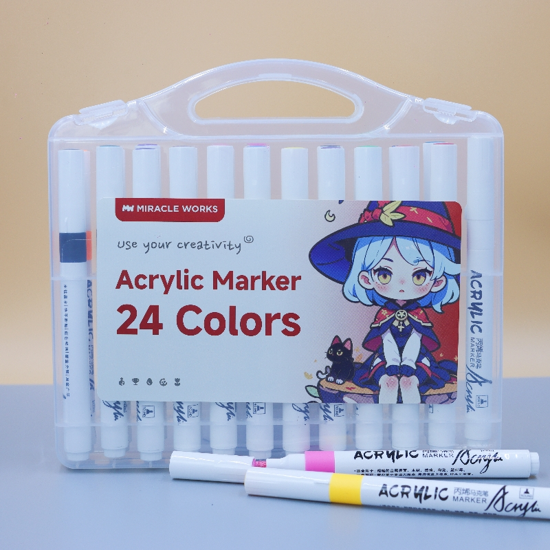 MW 12/24/36/48/60 Colors Highligher Markers Colorful Set Of Painting ...