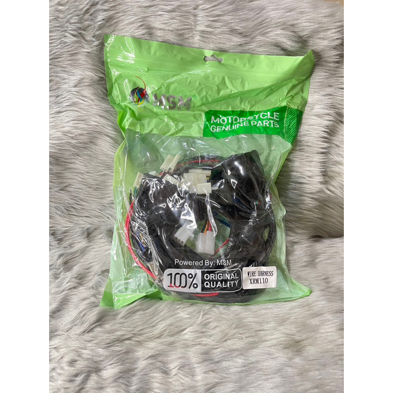XRM 110 HARNESS WIRING COMPLETE SET"MSM"BRAND | Shopee Philippines