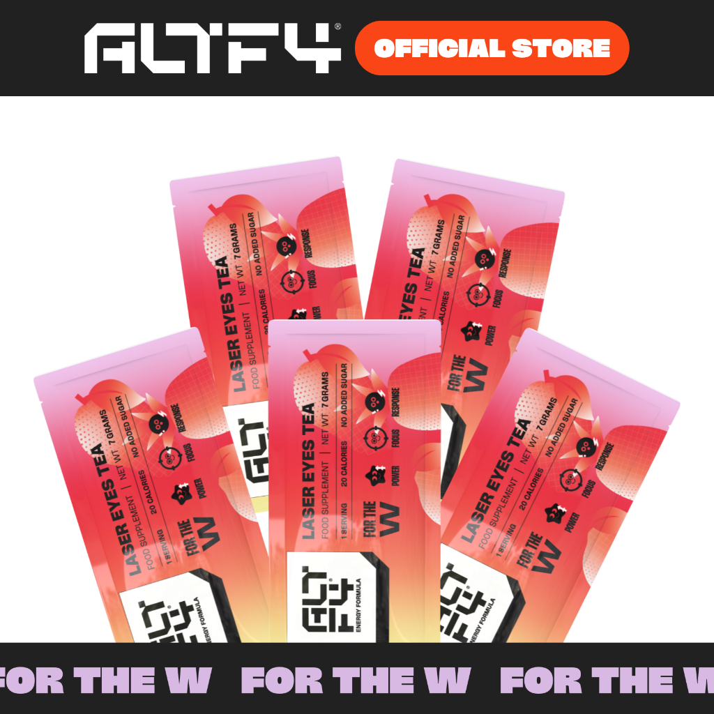 ALTF4 Laser Eyes Tea Five Stack Energy Formula (5 Sticks) (7g each) | Shopee Philippines
